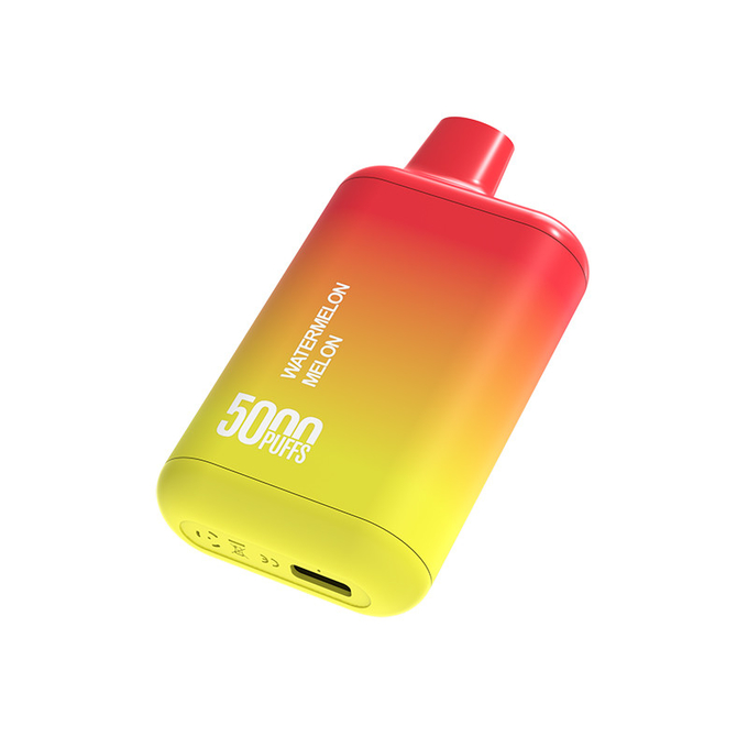 5000 Puffs Disposable Vape Pen 10.0ml E-Liquid Watermelon Melon Flavor