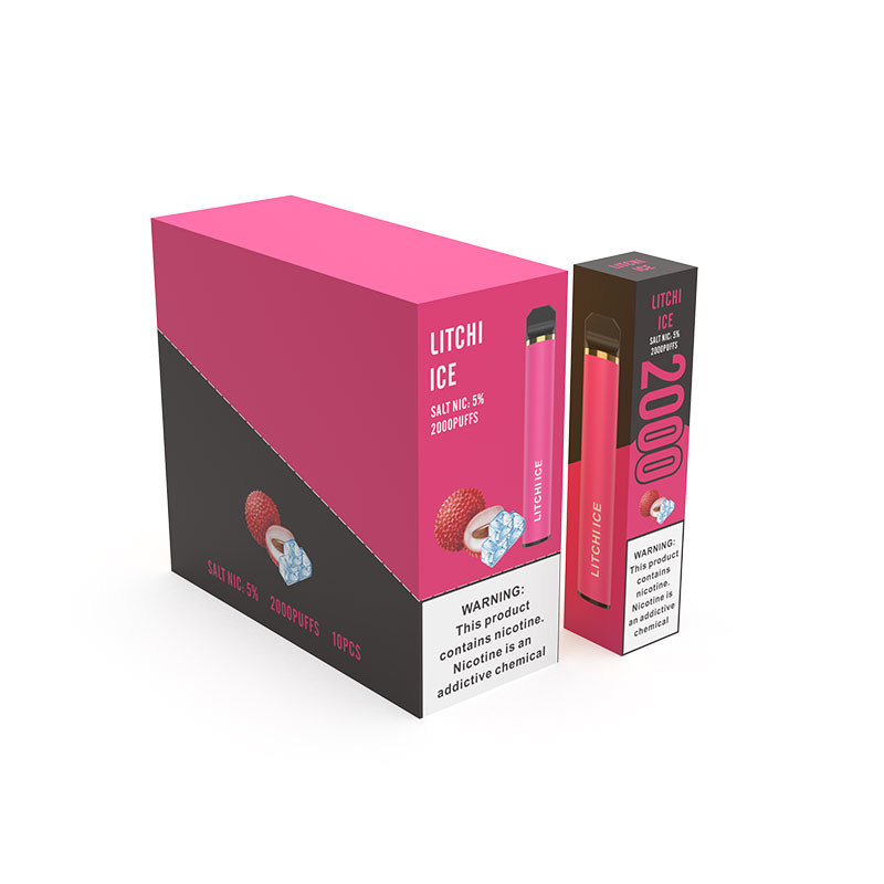 19mm Disposable Vape Stick Pen 2000 Puffs 1500mAh Battery